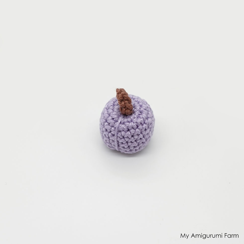 FREE CROCHET MINI PLUM PATTERN