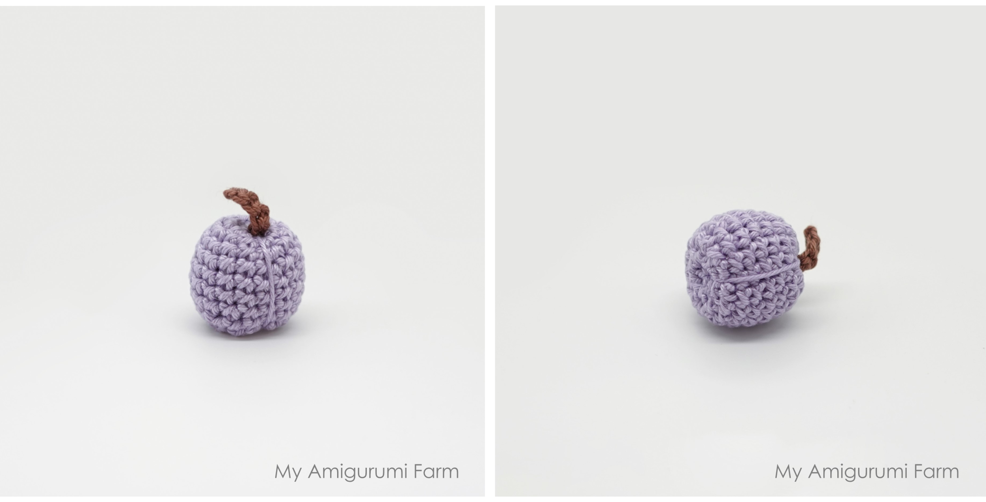 FREE CROCHET MINI PLUM PATTERN