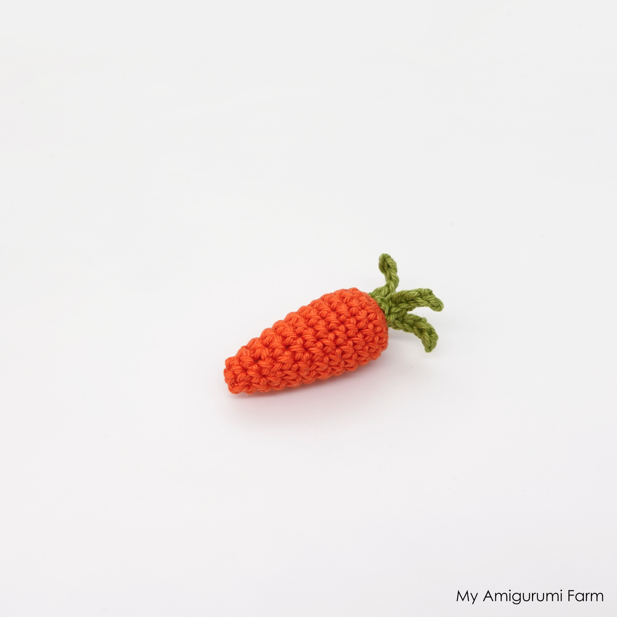 FREE CROCHET MINI CARROT PATTERN