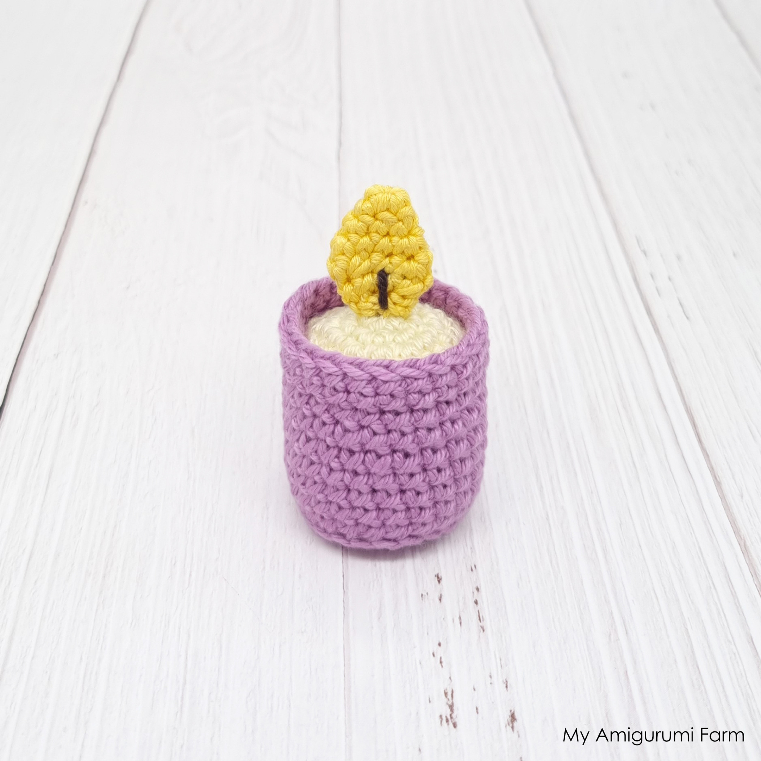 FREE CROCHET CANDLE PATTERN