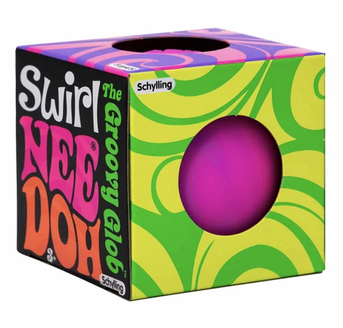 Swirl NeeDoh Groovy Glob Ball | The Puzzle People