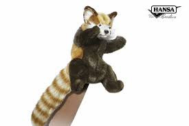 Hansa Red Panda Hand Puppet | The Puzzle People