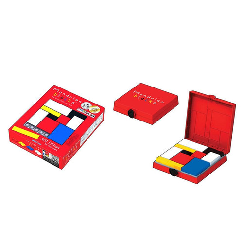 Mondrian Blocks Red Edition | The Puzzle People