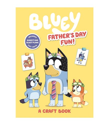 Bluey Father's Day Fun Craft Book | The Puzzle People