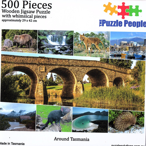The Puzzle People 500pc Around Tasmania | The Puzzle People