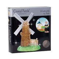 Crystal Puzzle Deluxe Windmill | The Puzzle People