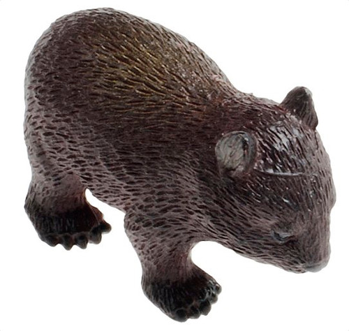 Wombat Small Plastic Figurine | The Puzzle People