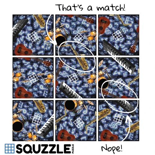 Squzzle Puzzle Instruments | The Puzzle People