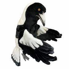 Hansa Magpie Hand Puppet | The Puzzle People