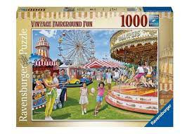 Ravensburger 1000pc Vintage Fairground Fun | The Puzzle People