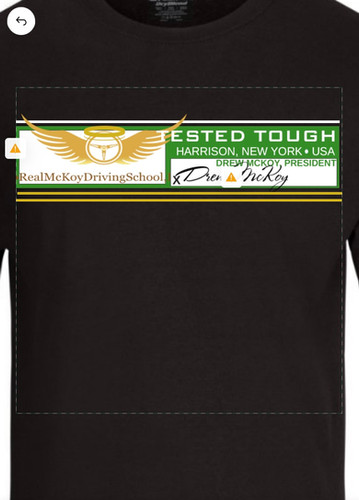 Signature Tested Tough T-shirt | Live and Let Drive