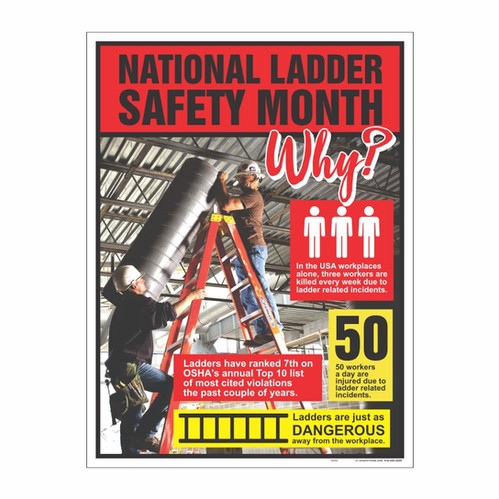 LADDER SAFETY MONTH | US Safetysign