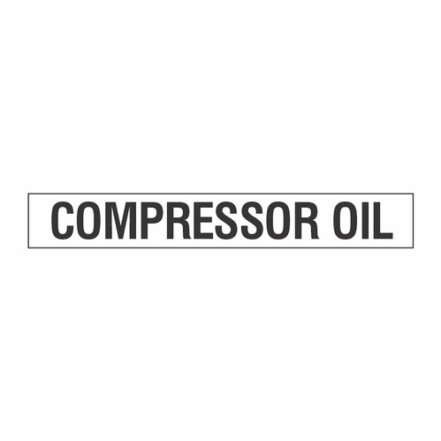 COMPRESSOR OIL | US Safetysign