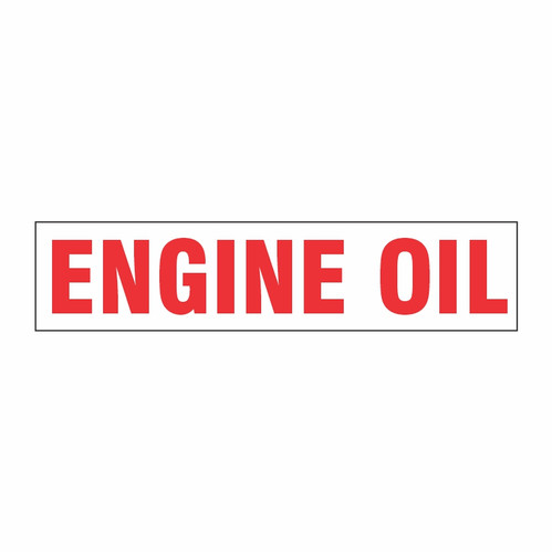 ENGINE OIL | US Safetysign