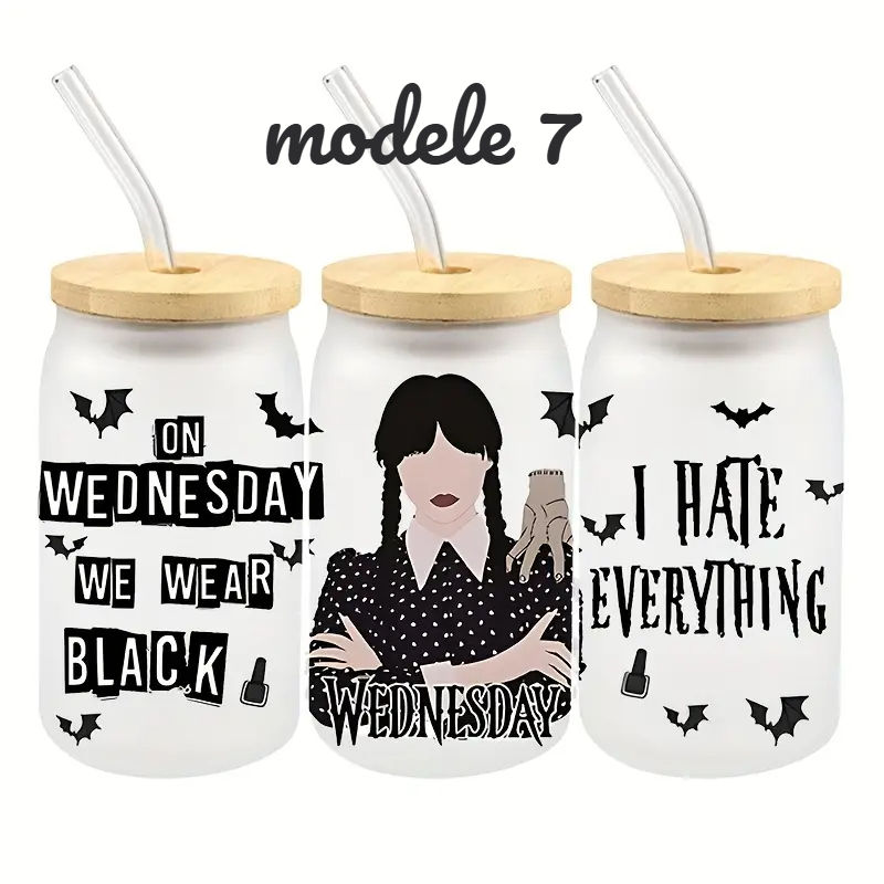 Verre personnalise mercredi | celine beauty shop