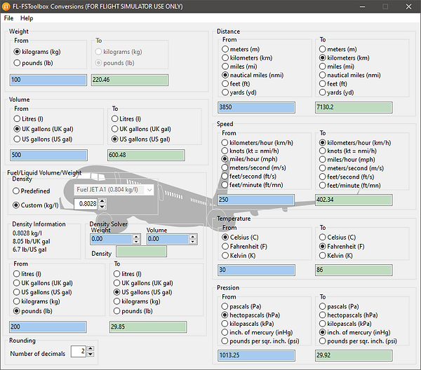 FL-Flight Simulator Toolbox | Fabrice LEBEL