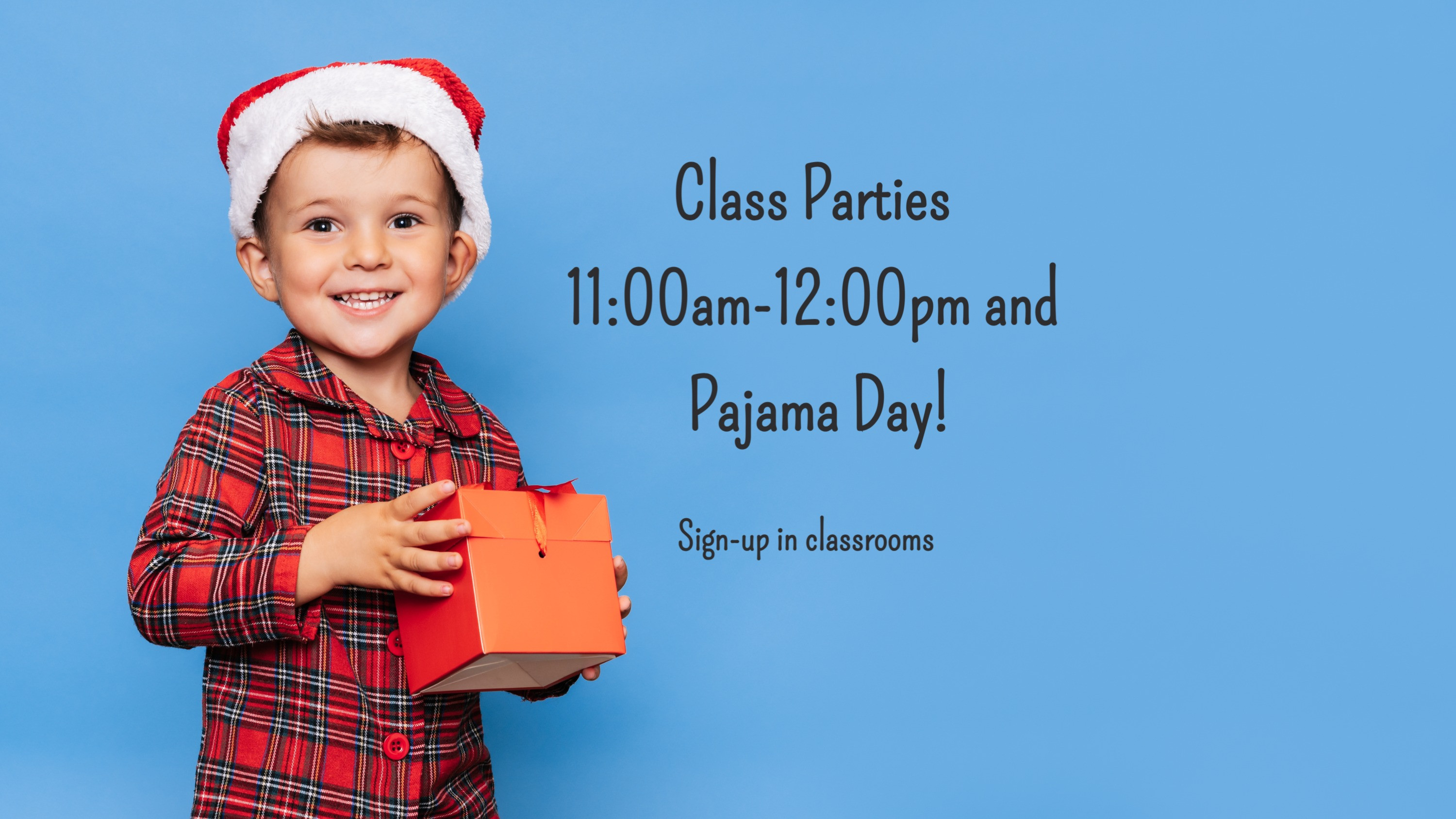 Christmas Pajama Parties | Triumphant Tots Preschool