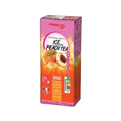 Pokka Ice Peach Tea Packet 250mlx24pkts | Ttdrinks