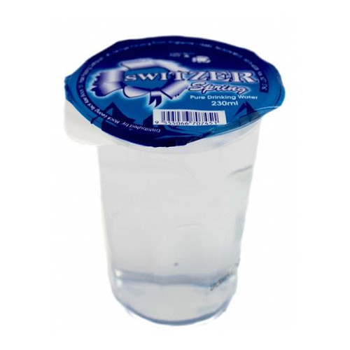 Switzercup : Switzer Drinking Water 230ml x 48cups (With Straw) | Ttdrinks