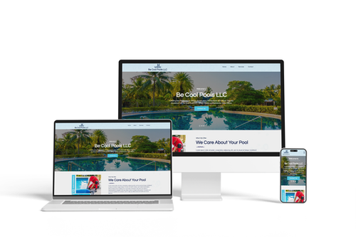 Be Cool Pools - Wix Portfolio Templat | Wix Web Expert