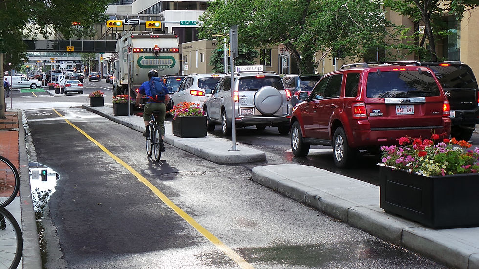 Bike Lanes & Crosswalk Applications | Sybertech Waste