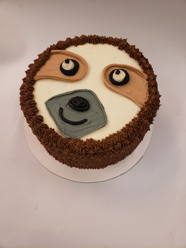 6" Animal Face Cake | sprinklesofjoy