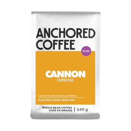 Cannon Espresso Coffee | Anchored Coffee | Jennifer's of NS