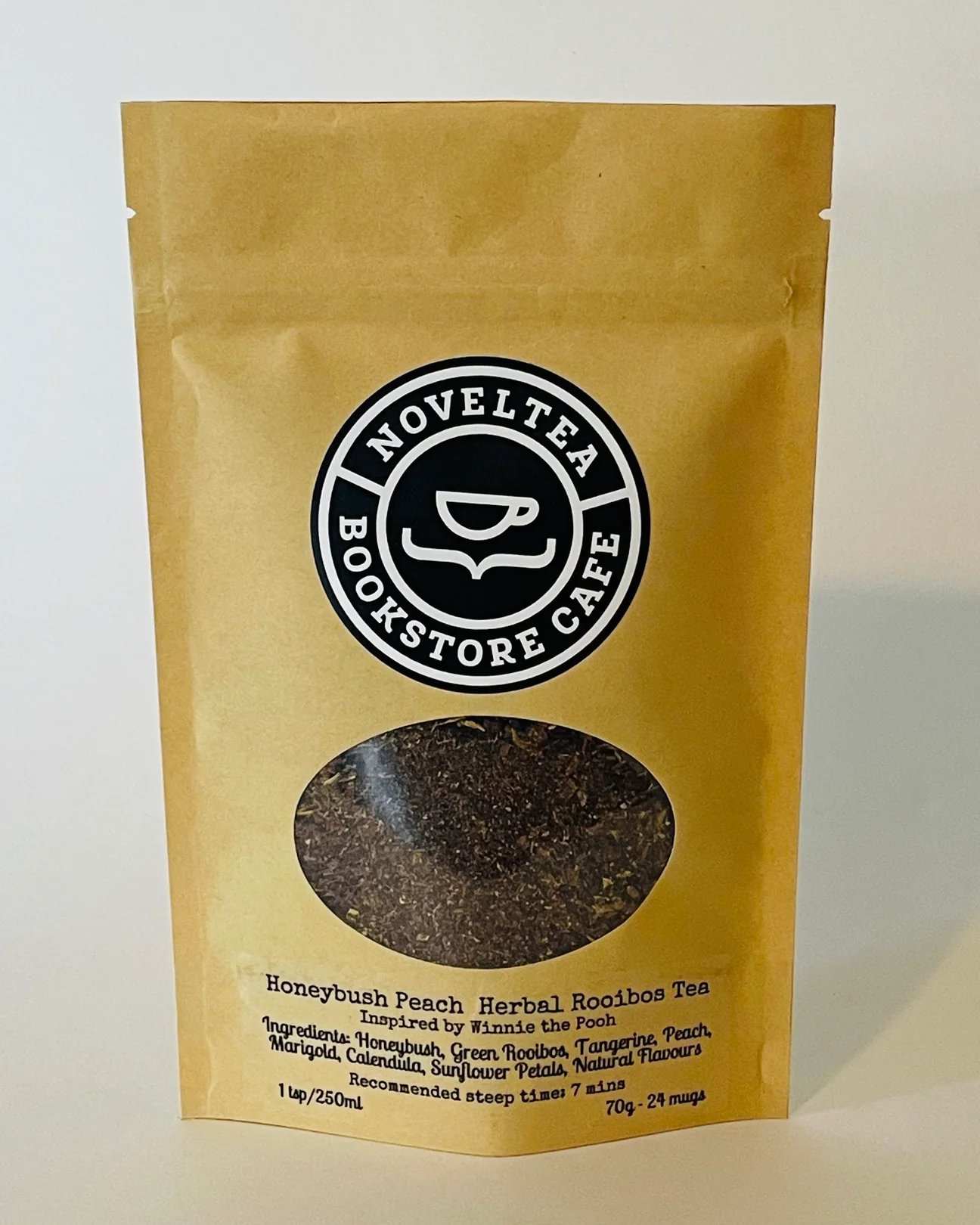 Winnie The Pooh | Honeybush Peach Rooibos Herbal Tea | NovelTea ...