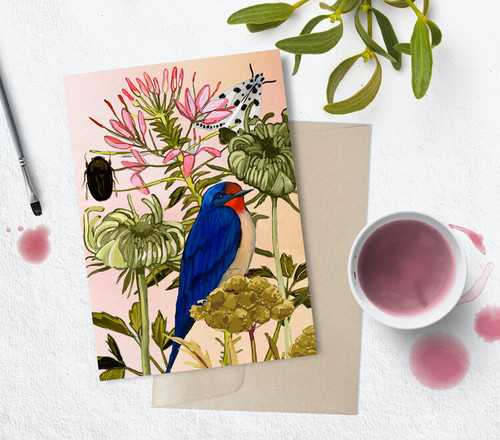 Moth, Beetle, Bird Card | Briana Corr Scott | Jennifer's of NS