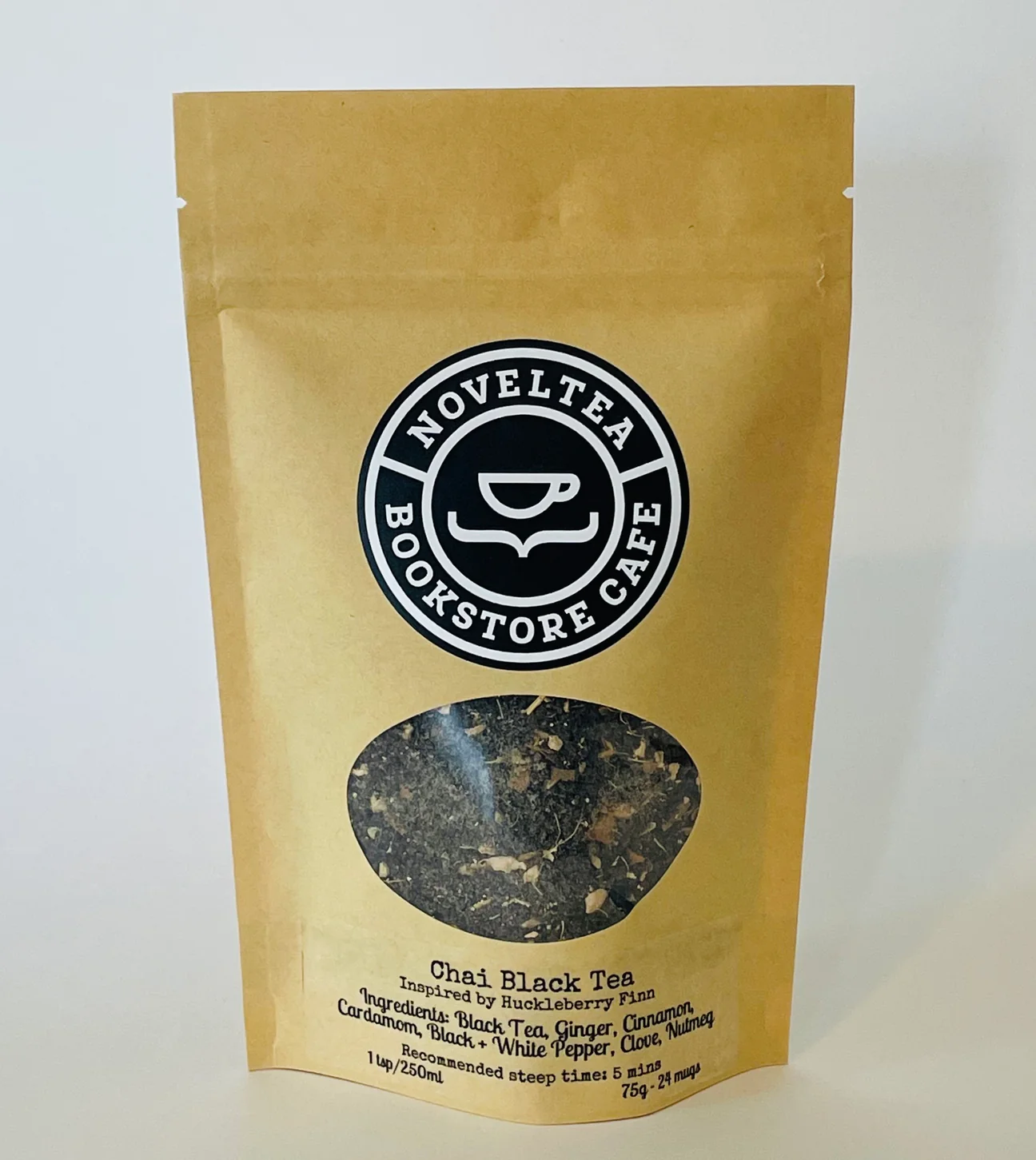 Huck Finn | Chai Spice Black Tea | NovelTea | Jennifer's of NS