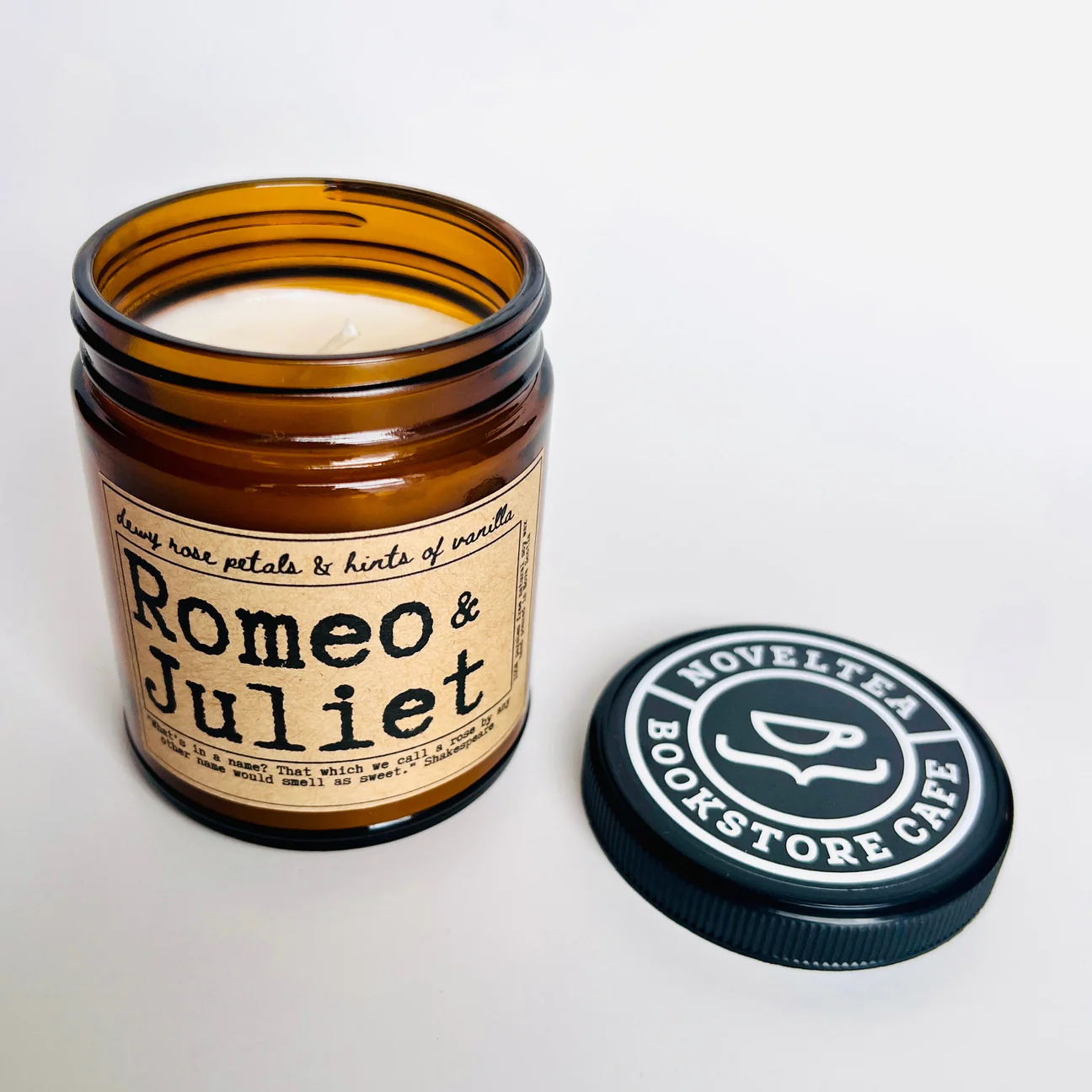 Romeo & Juliet | 9oz Candle | NovelTea | Jennifer's of NS