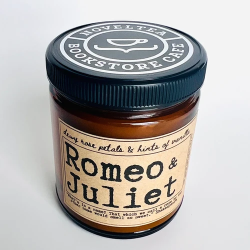 Romeo & Juliet | 9oz Candle | NovelTea | Jennifer's of NS