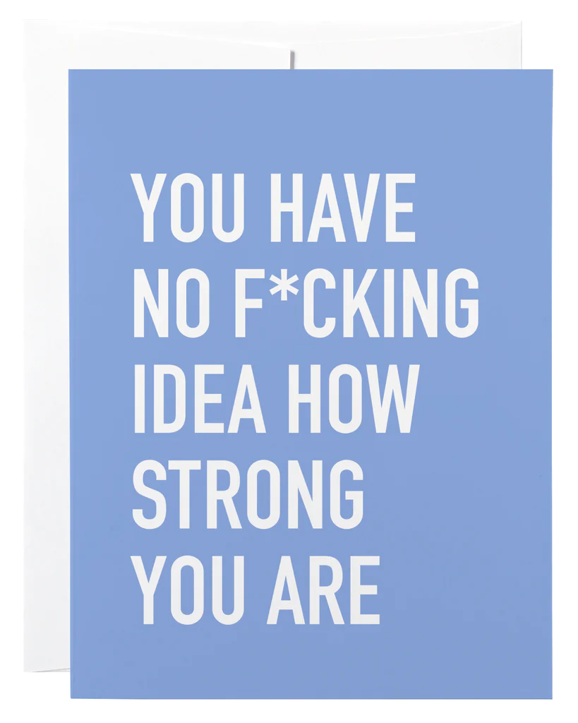Strong Card | Classy Cards | Jennifer's of NS