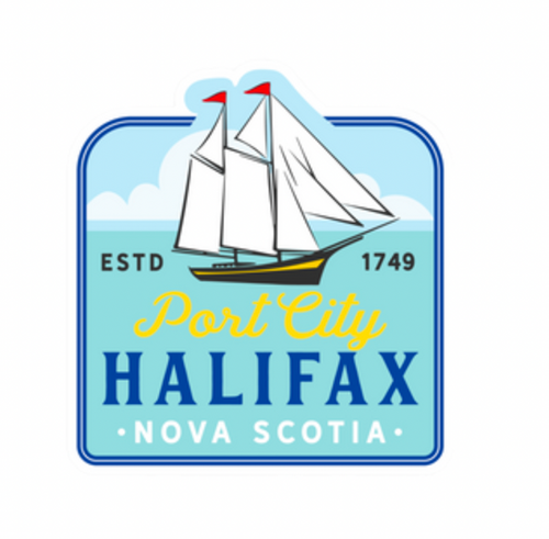 Halifax Sticker | Charlotte Acadia Designs | Jennifer's of NS