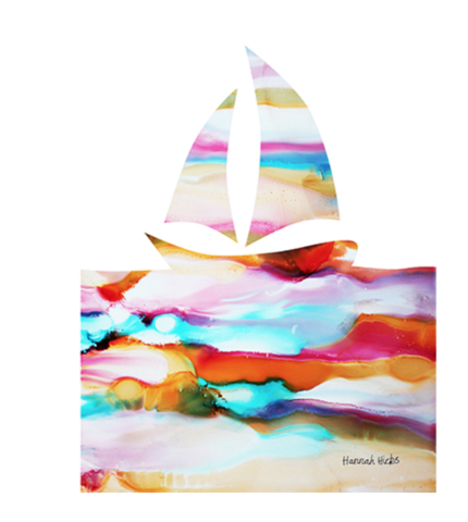 Sailboat Card | Hannah Hicks | Jennifer's of NS