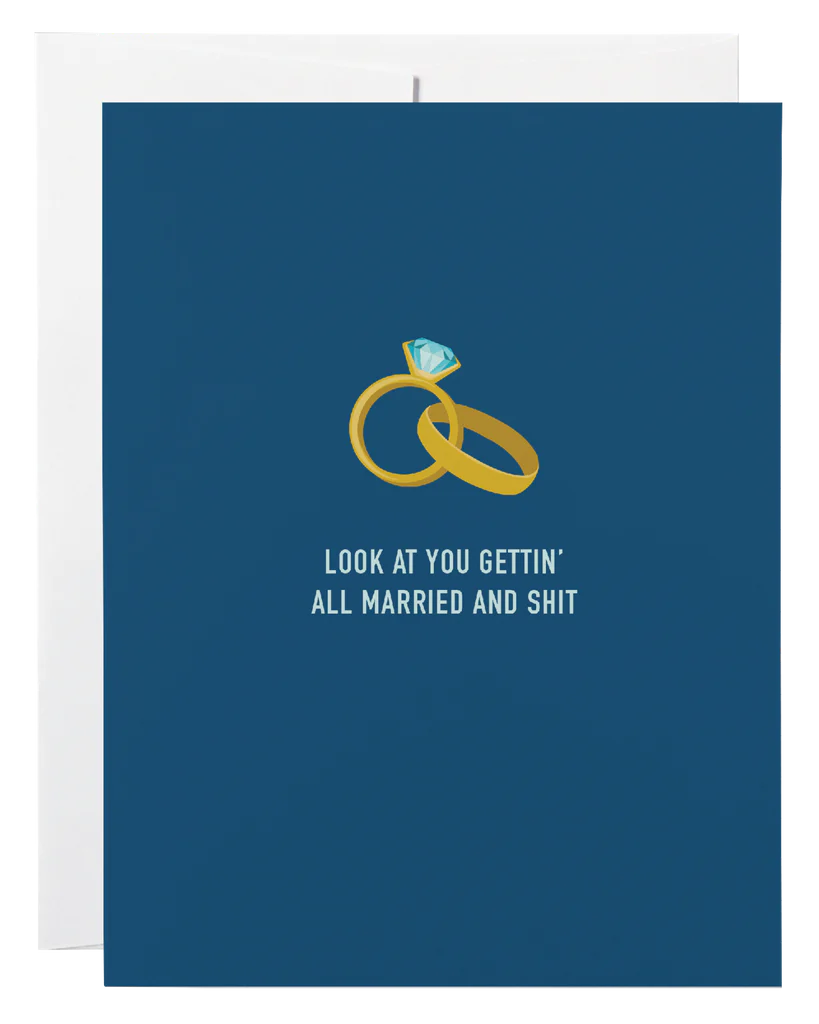 Gettin' Married Card | Classy Cards | Jennifer's of NS