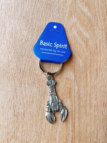 NS Lobster Pewter Keychain | Basic Spirit | Jennifer's of NS