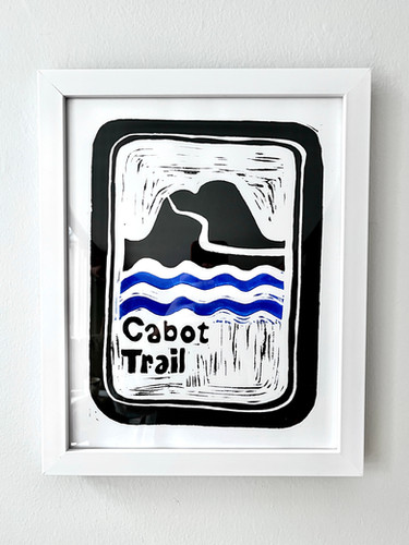 Cabot Trail Original Print | 11x14 | Erin Bulger | Jennifer's of NS