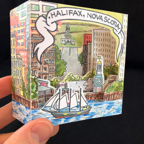 Halifax Waterfront Pop-Up Card | BardBardBard | Jennifer's of NS