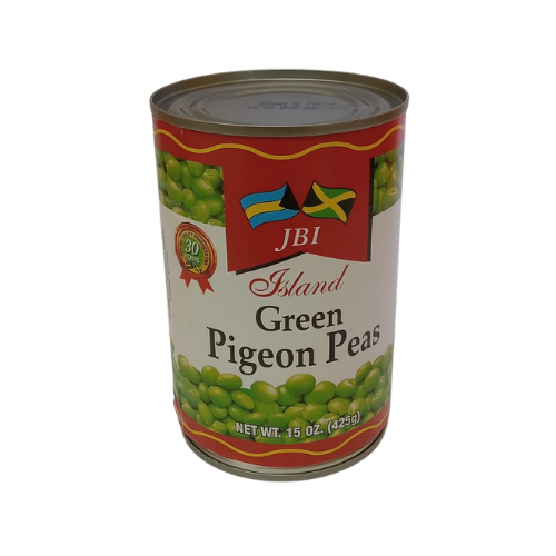 JBI GREEN PIGEON PEAS (24x15oz) | JBI Ltd.