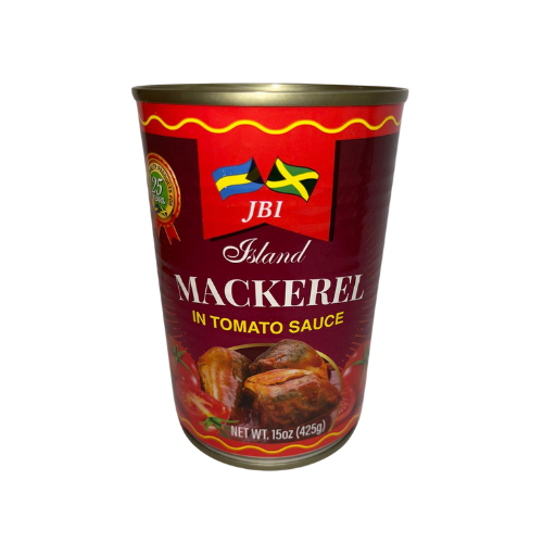 JBI MACKEREL IN TOMATO SAUCE (15OZ) | JBI Ltd.