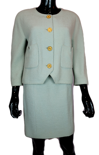 Chanel Two-Piece Skirt Suit | parisfashionvintage