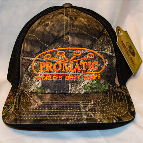 W01V/CAPUS6 Promatic Mossy Oak Camo Fitted Cap | PROMATIC PARTS