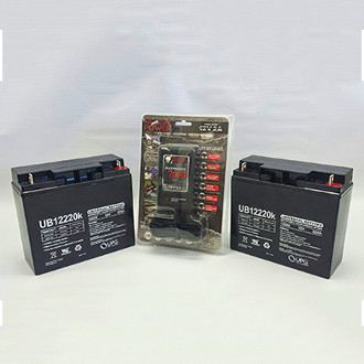 SET/SMALLBATTKIT/L Hobby / Merlin Small Battery Kit - Dual | PROMATIC PARTS