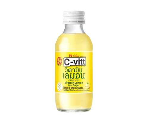 C-Vitt Vitamin Lemon Less Sugar 140ml. | Smile Thai Minimart