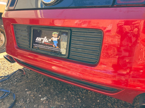 Ortiz Performance License Plate Cover