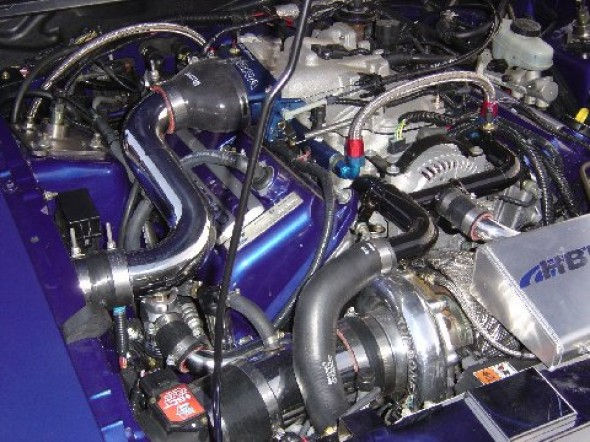 Hellion 03-04 SVT Cobra Single Turbo System