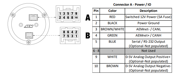 Wiring your Wideband to an SCT Firewire or HPTuners Pro Link