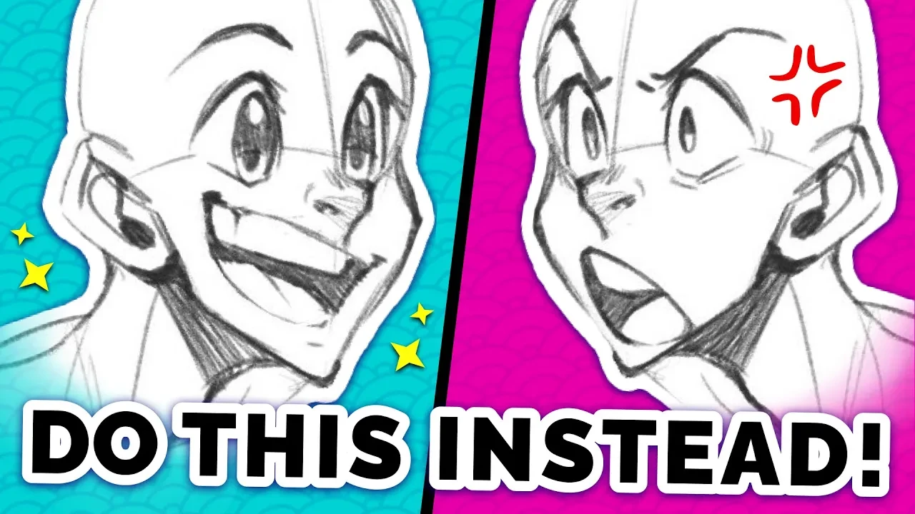 How to Draw Interesting Facial Expressions | Winged Canvas Blog