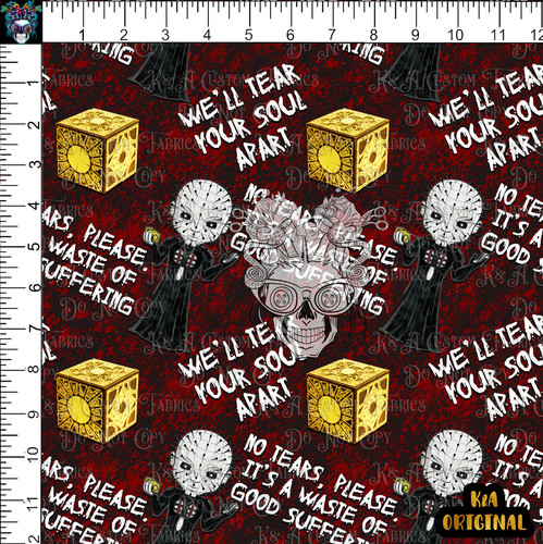 Killer Cuties-Hellraiser | K&A Custom Fabrics
